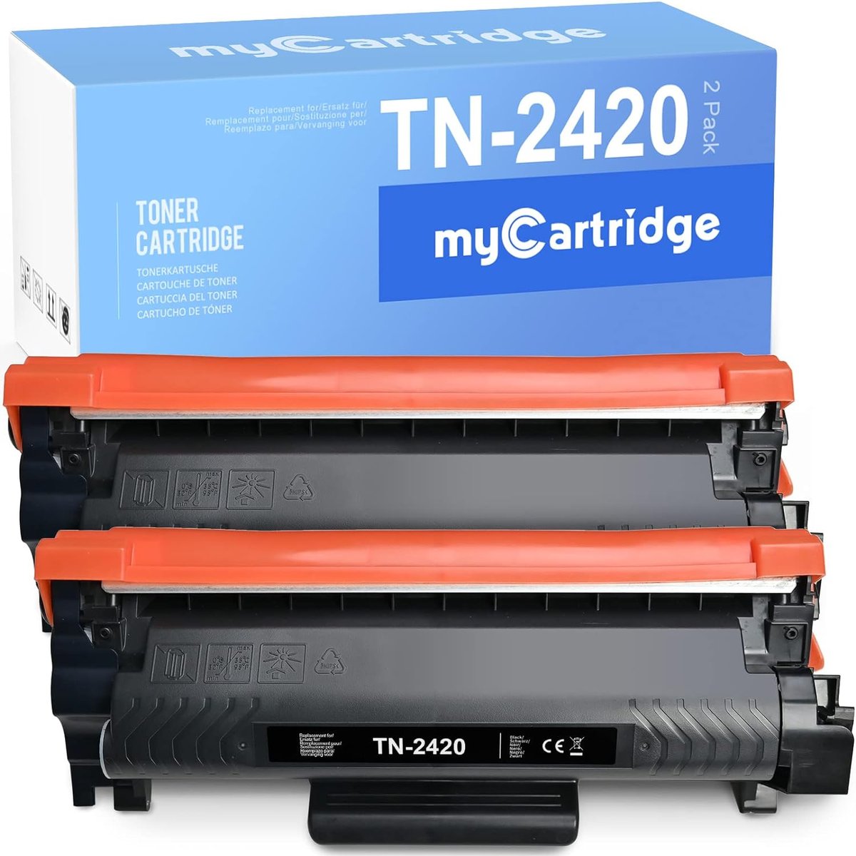 MyCartridge 2 Tonery Kompatybilne z Brother TN-2420 TN2420 - NIKCORP ...