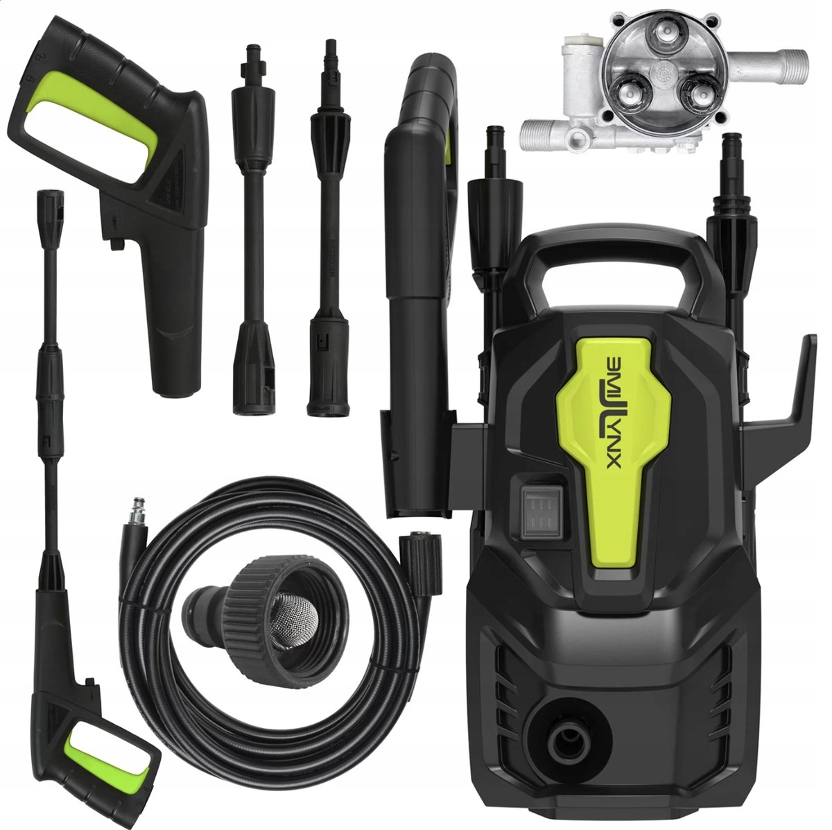 MYJKA CIŚNIENIOWA LIME LYNX POLSKA 90 Barów 1200W 5M WĄŻ IPX5 ZESTAW 420L/H - Vevor | Sklep ...