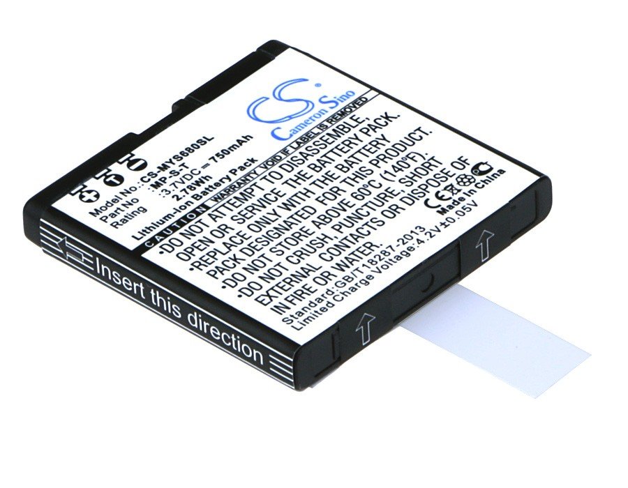 myPhone 6600 / MP-S-T 750mAh 2.78Wh Li-Ion 3.7V (Cameron Sino ...