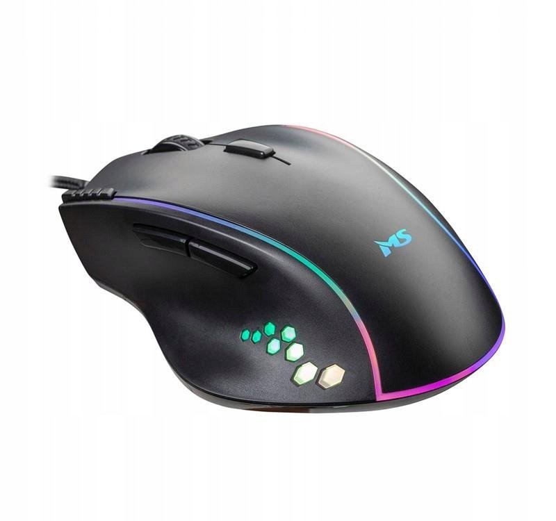 Mysz przewodowa MS Nemesis C370 7200DPI 7P RGB Led A725F Gaming - MS | Sklep EMPIK.COM