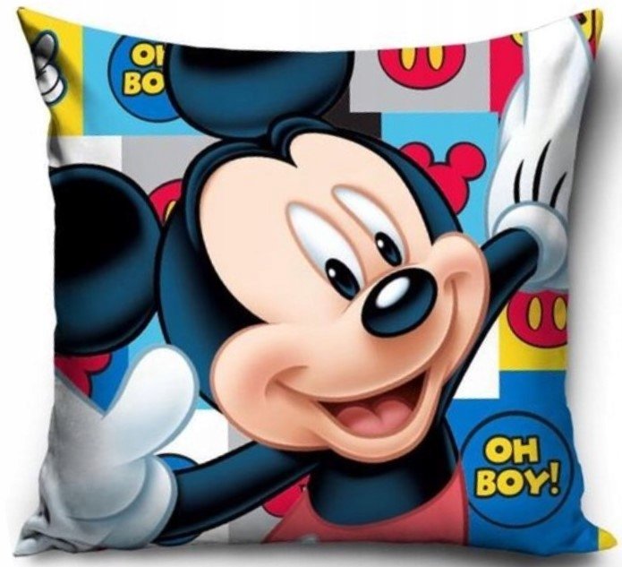Myszka Mickey Miki Poduszka Jasiek 40X40Cm - Carbotex | Sklep EMPIK.COM