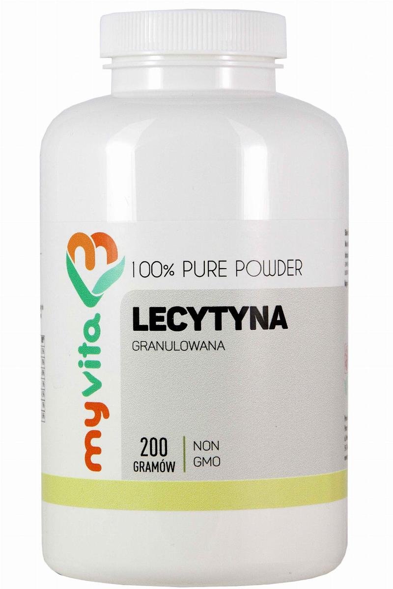 MyVita, lecytyna sojowa granulowana, 200 g | Sklep EMPIK.COM