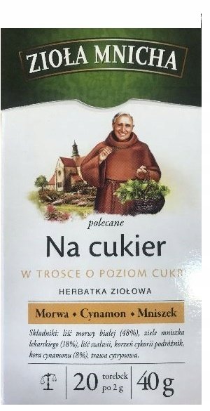 Na cukier herbatka ZIOŁA MNICHA - M&C | Sklep EMPIK.COM