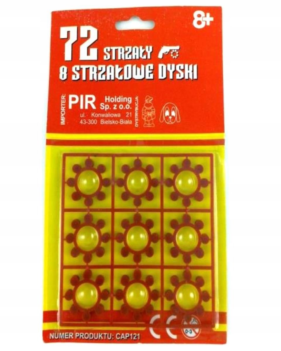 Naboje Kapiszony Na Blistrze 72/8 Gonher - Gonher | Sklep EMPIK.COM