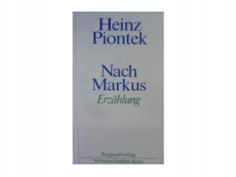 Nach Markus Erzahlung - Piontek Franciszek | Książka w Empik