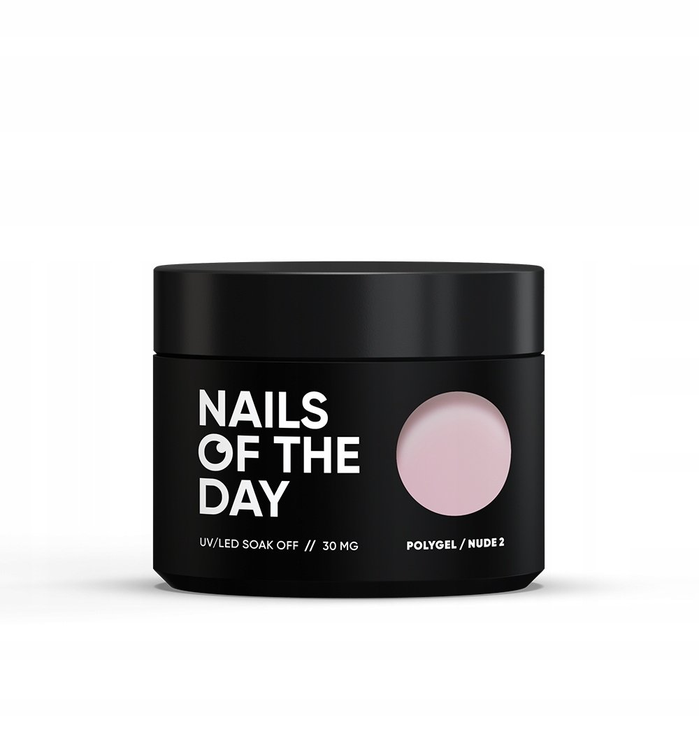 NAILSOFTHEDAY Polygel nude 02 - bezowy akrylożel, 30 g | Sklep EMPIK.COM