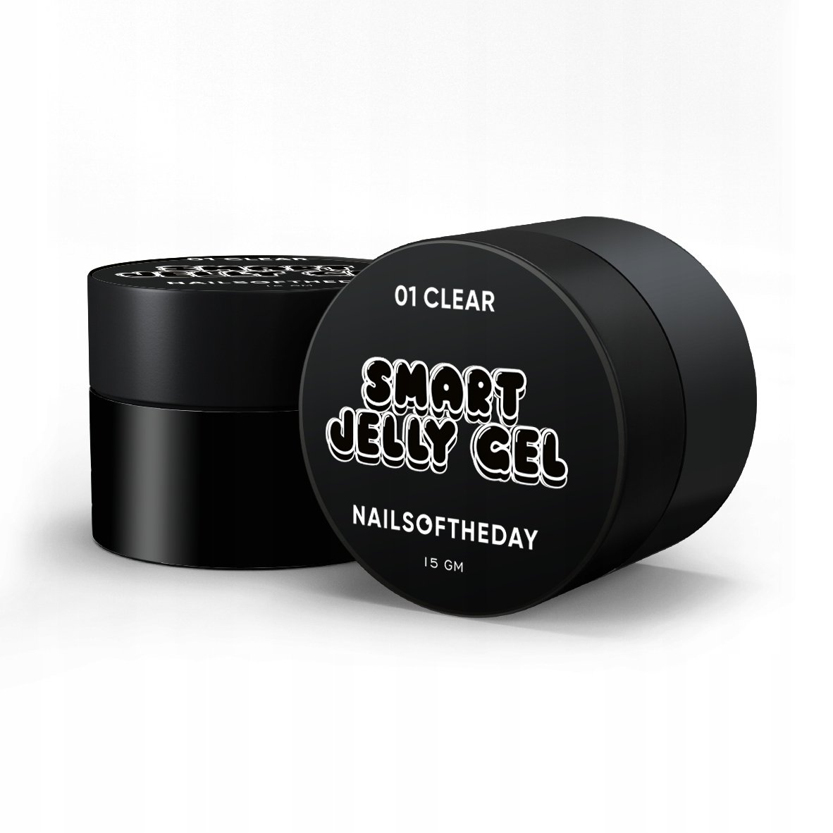 NAILSOFTHEDAY Smart Jelly gel 01 przezroczysty budujący żel-galaretka, 15 g | Sklep EMPIK.COM