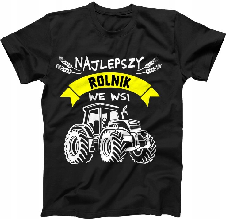 Najlepszy rolnik koszulka dla rolnika traktor - JHK | Moda Sklep EMPIK.COM