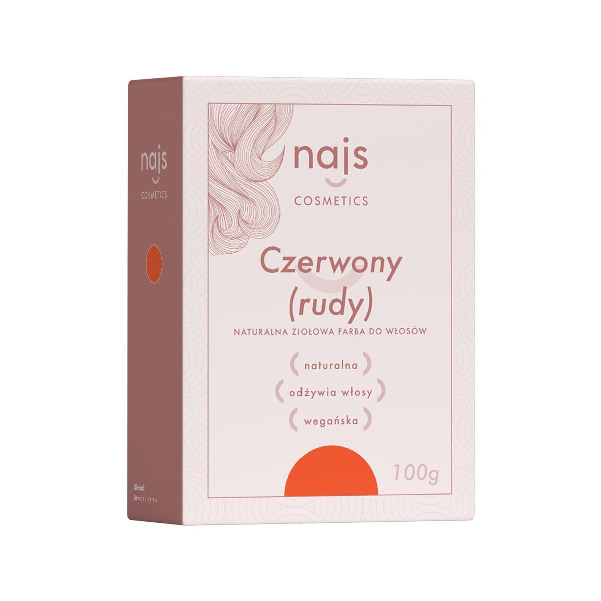 Najs, Czerwony Rudy, Henna Ruda, 100 G | Sklep EMPIK.COM
