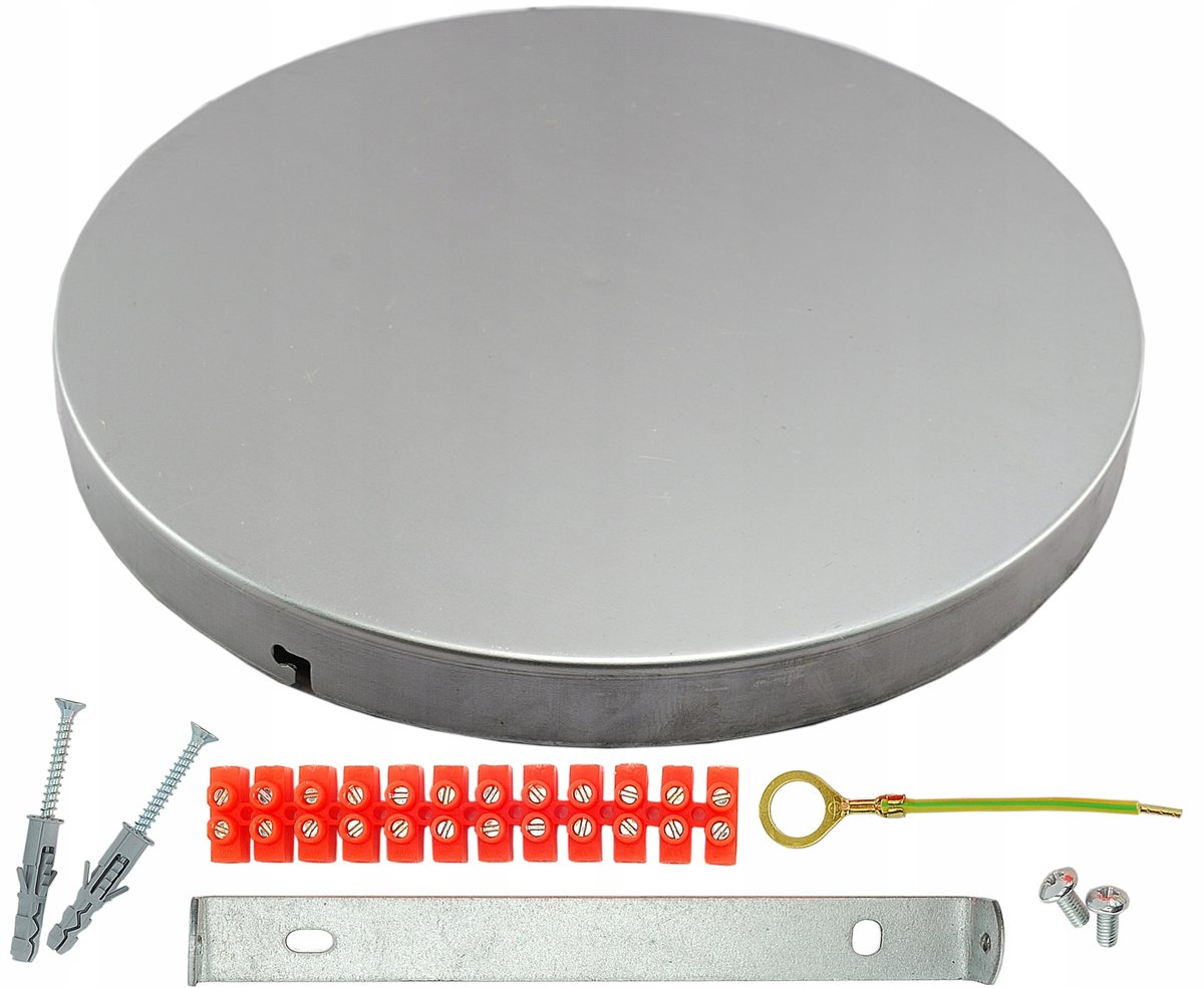 największa stalowa podsufitka puszka rozeta do lamp pająk retro LOFT ...