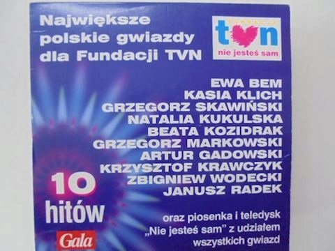 największe polskie gwiazdy dla Fundacji TVN 10 hitów - Various Artists ...