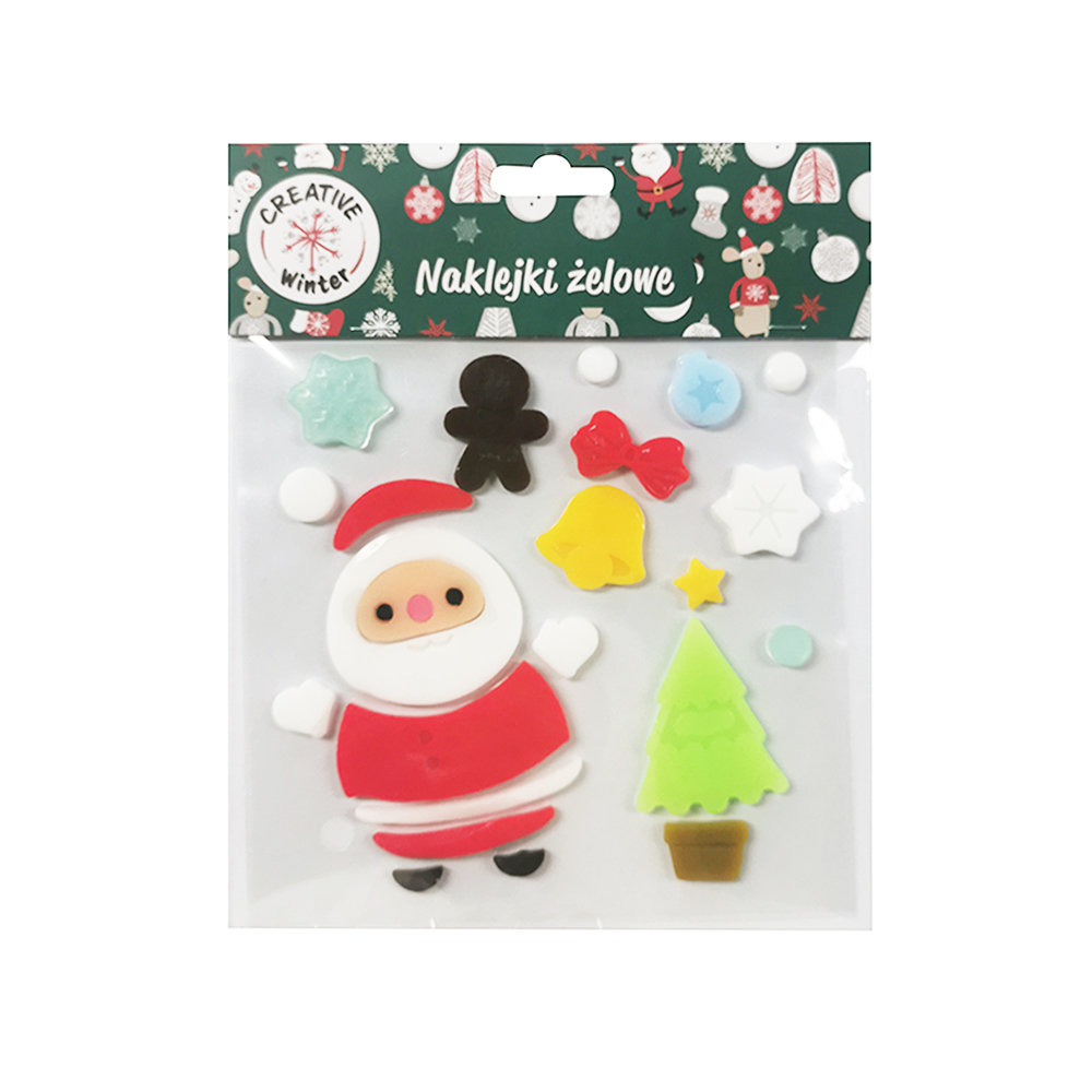 Nakl żel mikołaj i choinka - Creative Christmas | Sklep EMPIK.COM