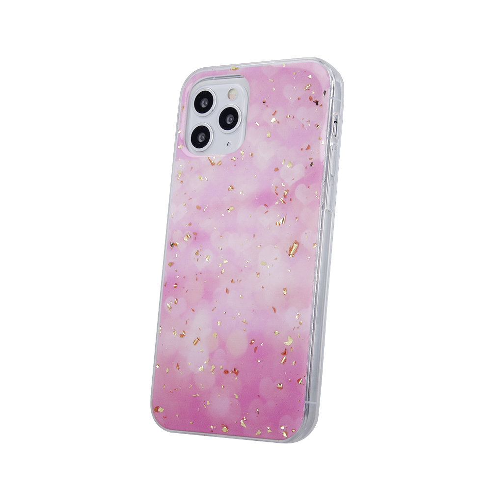 Nakładka Gold Glam do Xiaomi Redmi 9A/ 9AT/ 9i Pink - OEM | Sklep EMPIK.COM