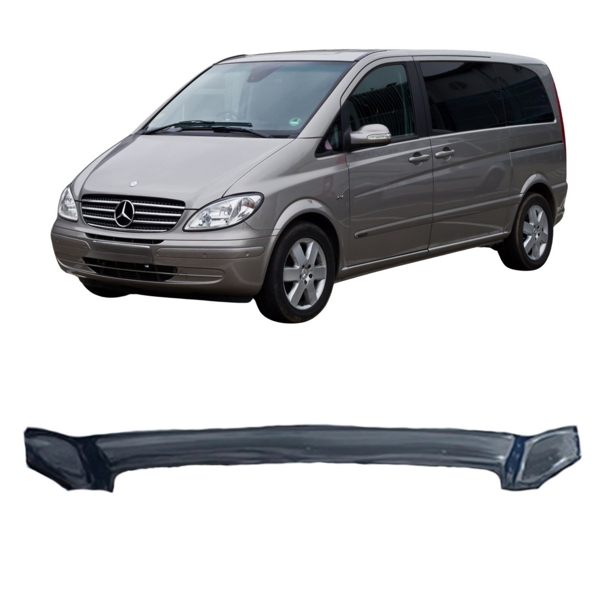 Nakładka na maskę owiewka Mercedes-Benz V-Klasa/Vito W639 od 2004 do ...