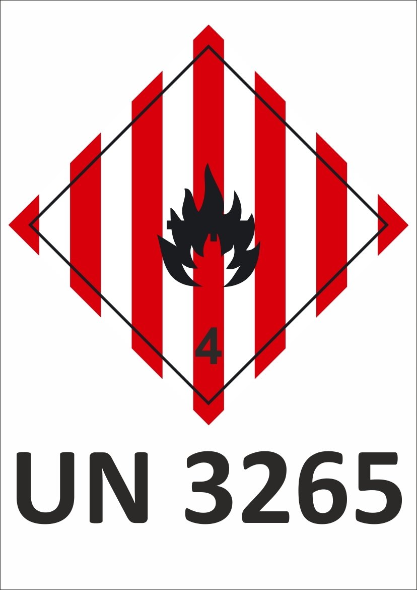 Naklejka ADR - UN 3265 folia samoprzylepna 21x30cm - Inna marka | Sklep ...
