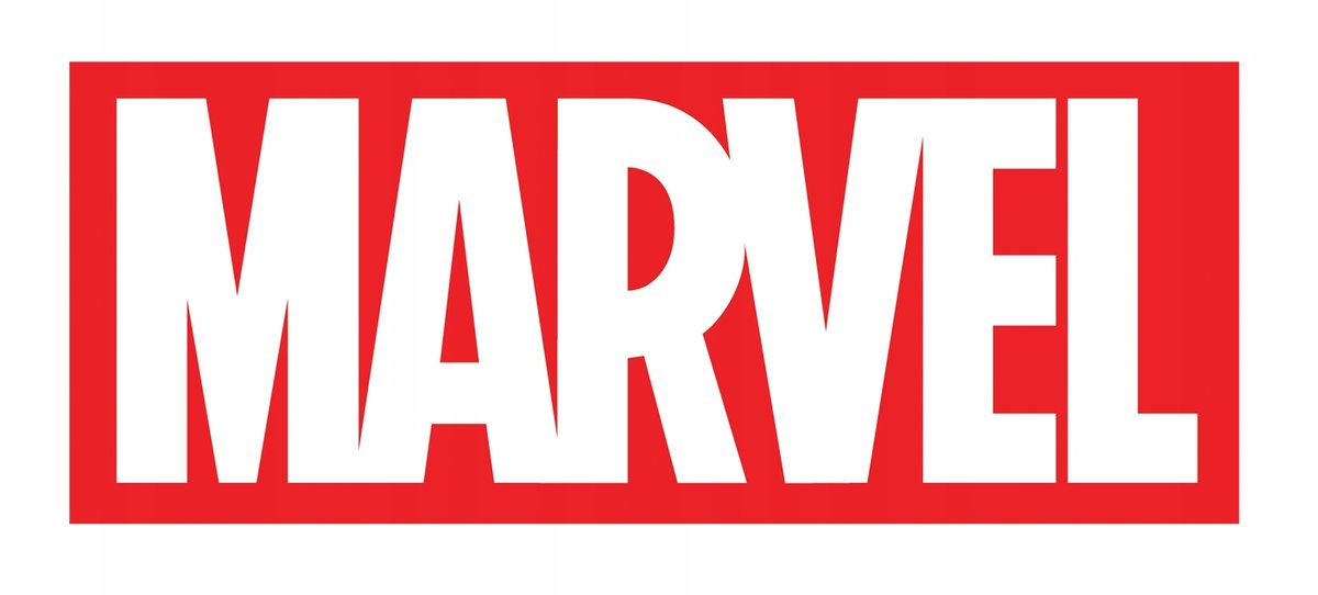 Naklejka na Okno Meble Lustro Ścianę Etui Napis Marvel Logo - Atram ...