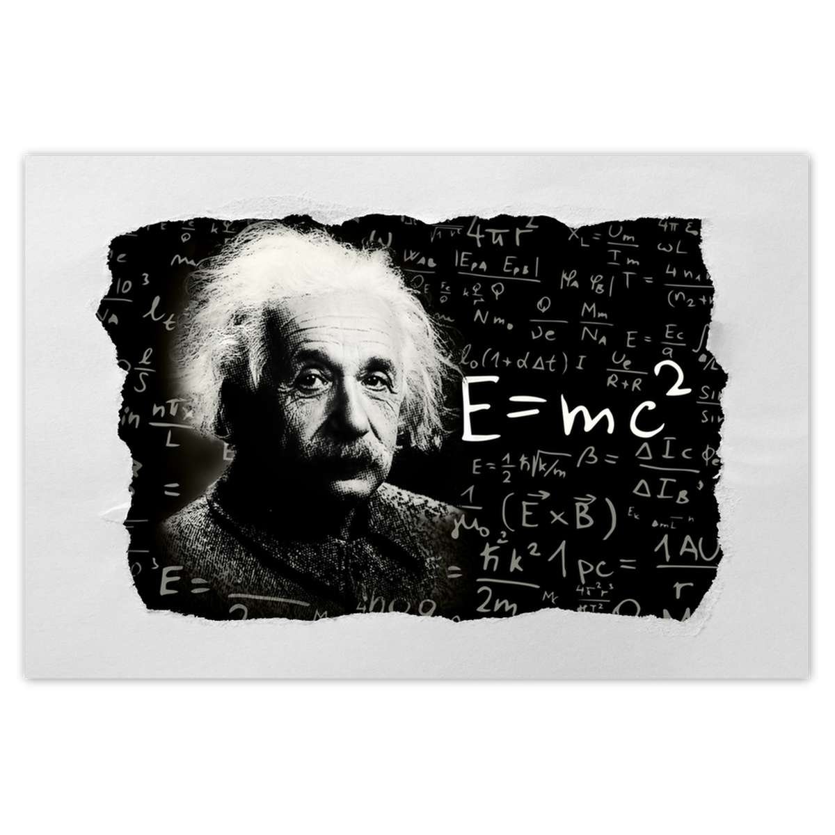 Naklejka ścienna 120x80 Albert Einstein - ZeSmakiem | Sklep EMPIK.COM