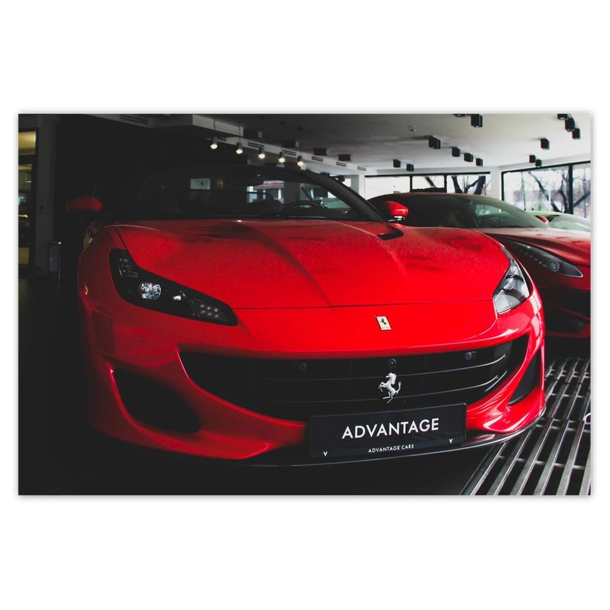 Naklejka ścienna 120x80 Samochód Ferrari - ZeSmakiem | Sklep EMPIK.COM