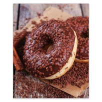 Naklejka ścienna 40x50 Coś na deser Pączki - ZeSmakiem | Sklep EMPIK.COM