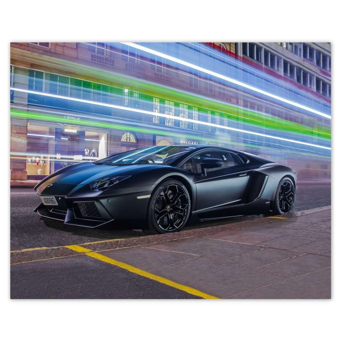 Naklejka ścienna 50x40 Sportowe auto - ZeSmakiem | Sklep EMPIK.COM