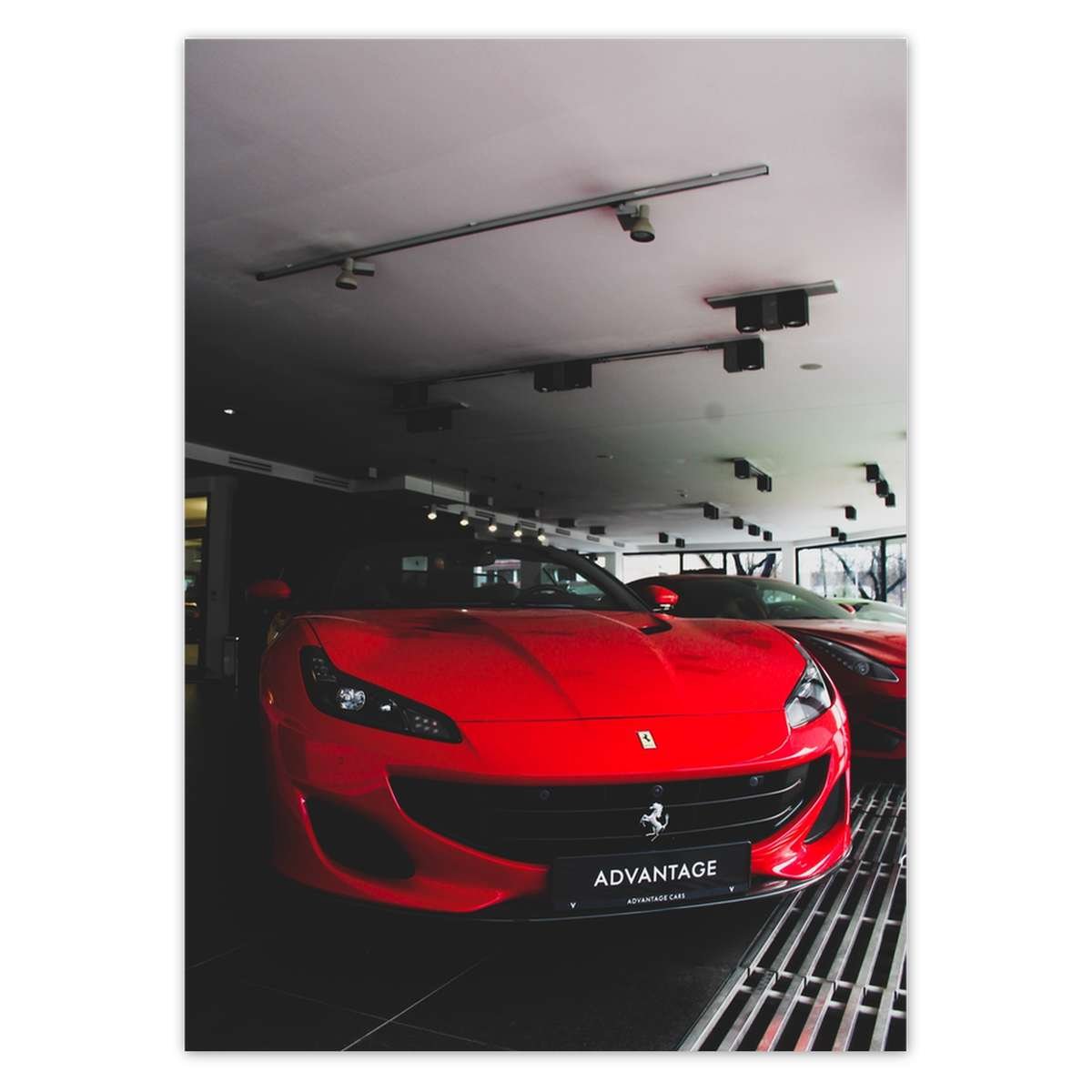 Naklejka ścienna 50x70 Samochód Ferrari - ZeSmakiem | Sklep EMPIK.COM