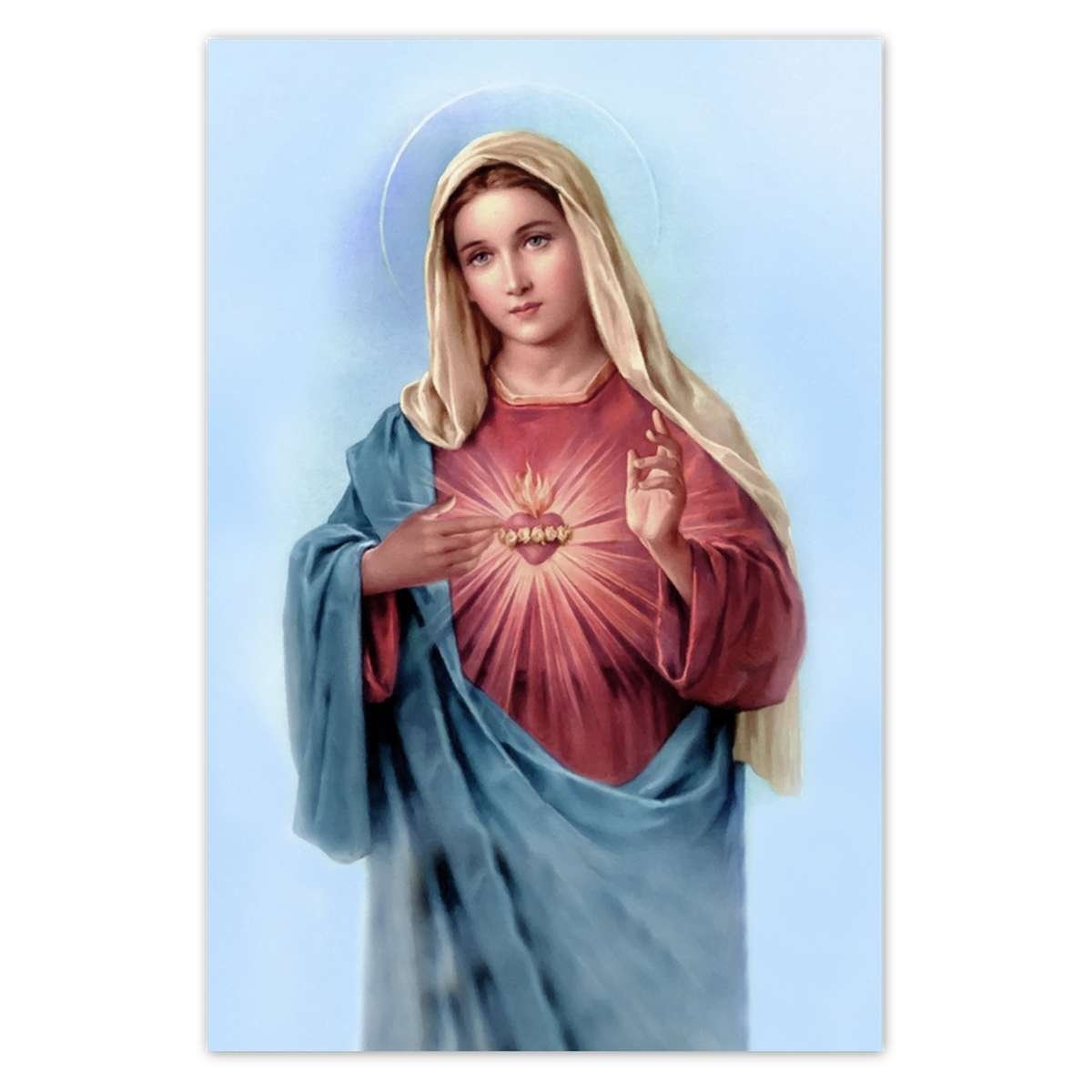 Naklejka ścienna 60x90 Matka Boska Maryja Maria - ZeSmakiem | Sklep ...