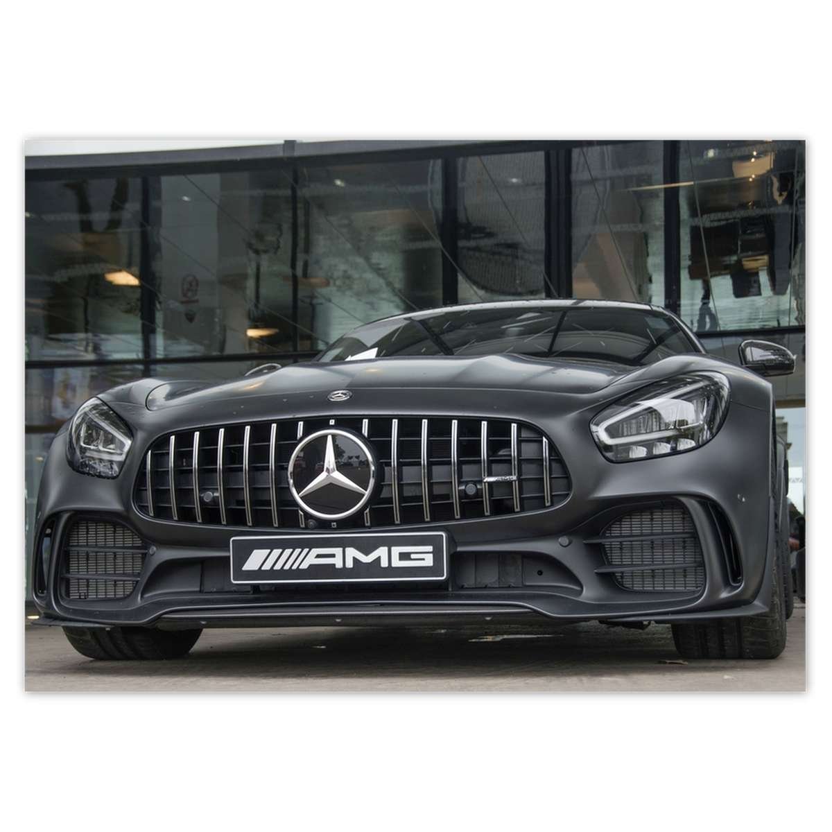 Naklejka ścienna A2 POZIOM AMG Mercedes - ZeSmakiem | Sklep EMPIK.COM