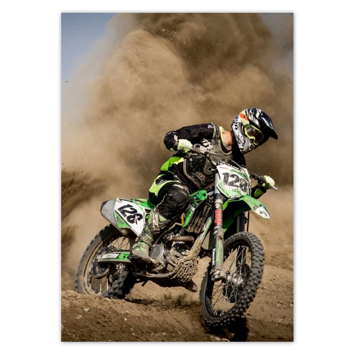 Naklejka ścienna A3 PION Motocross Motocykl - ZeSmakiem | Sklep EMPIK.COM