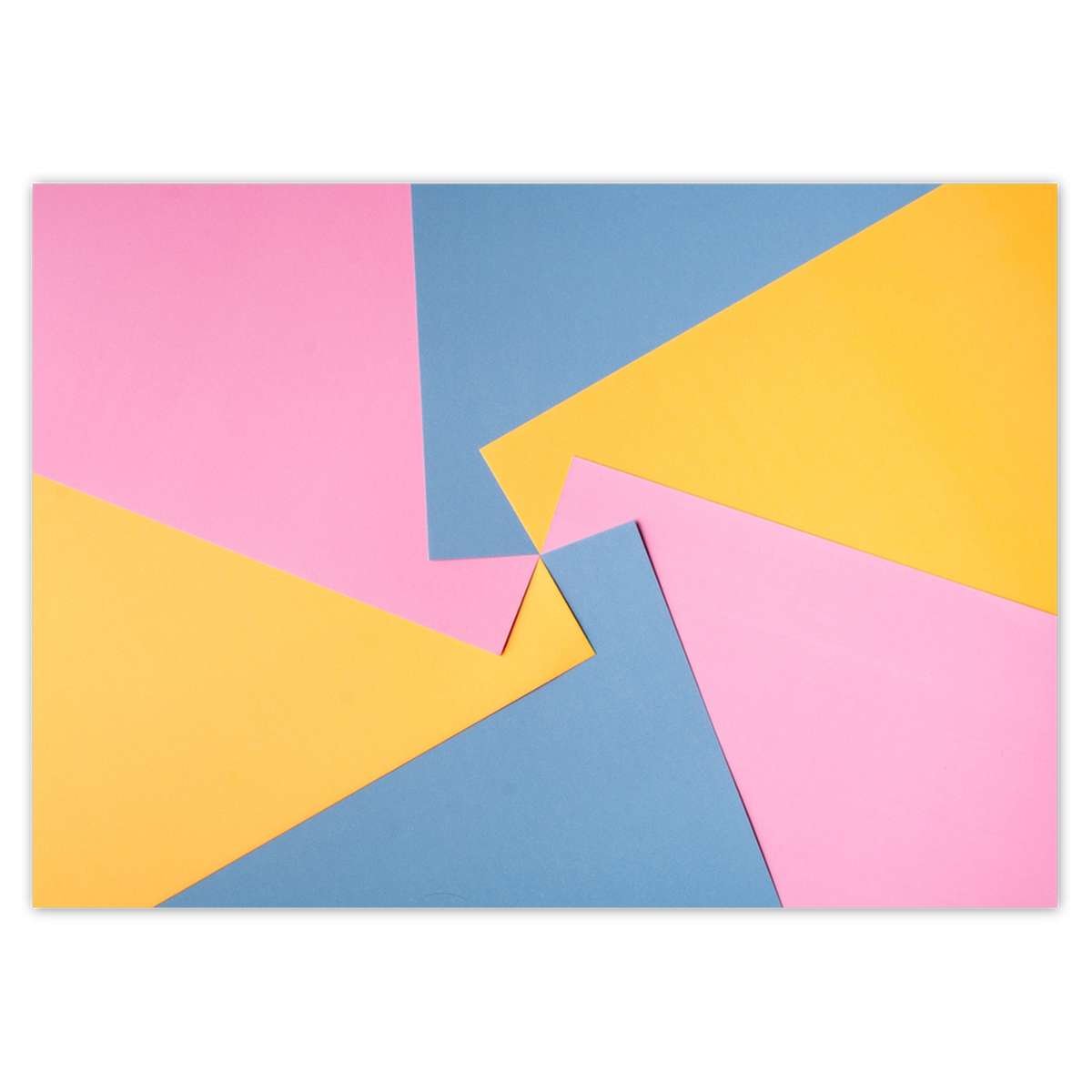 Naklejka ścienna A3 POZIOM Origami Sztuka z papieru - ZeSmakiem | Sklep ...