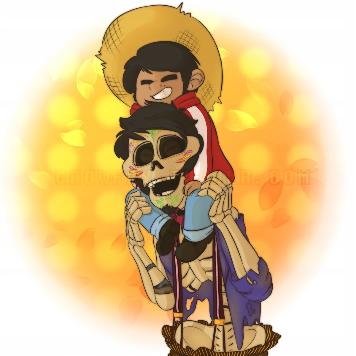 Naklejka Uv Wypukła Ozdobna DTF UV Aplikacja Bajka Coco Obrazek - Atram ...