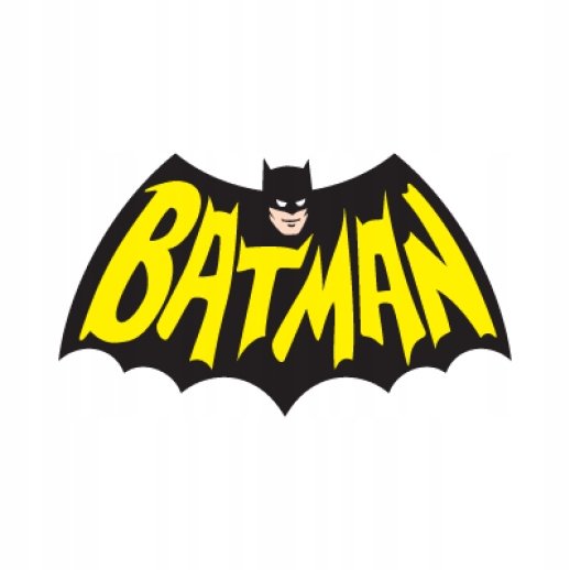 Naklejka Uv Wypukła Ozdobna DTF UV Aplikacja Batman Nietoperz - Atram ...
