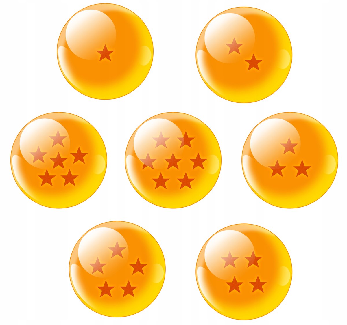 Naklejka Uv Wypukła Ozdobna DTF UV Aplikacja Dragon Ball Z - Atram ...