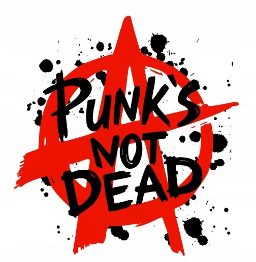 Naklejka Uv Wypukła Ozdobna DTF UV Aplikacja Punk Rock #4 - Atram ...