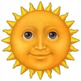 Naklejka Uv Wypukła Ozdobna DTF UV Aplikacja Słoneczko Słonće Mem ...