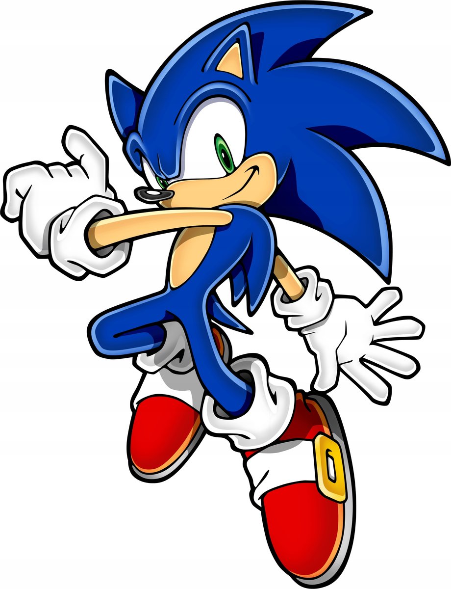 Naklejka Uv Wypukła Ozdobna DTF UV Aplikacja Sonic Jeżyk - Atram ...