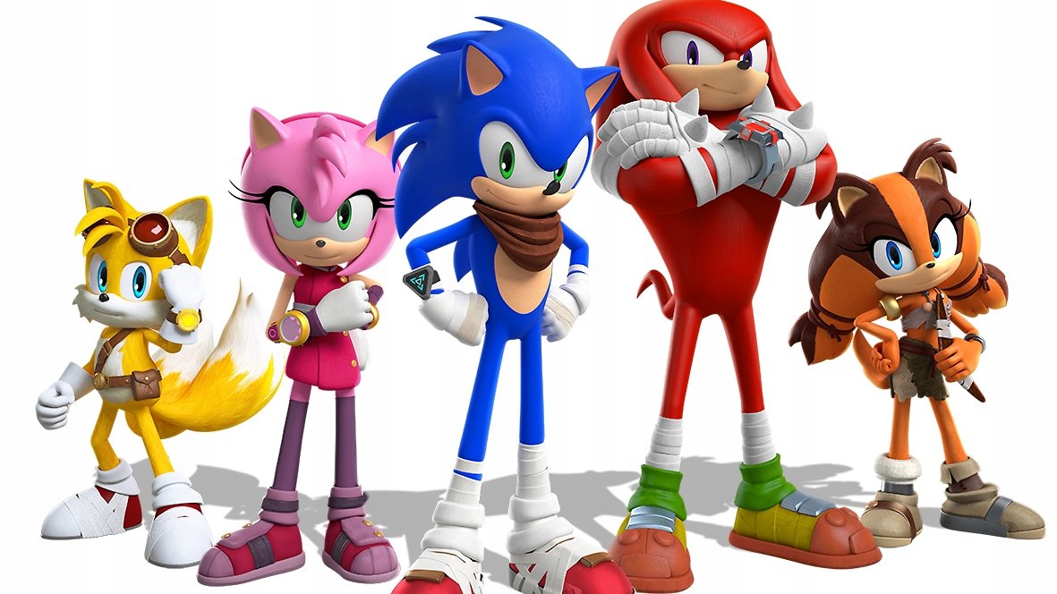 Naklejka Uv Wypukła Ozdobna DTF UV Aplikacja Sonic Postacie - Atram ...
