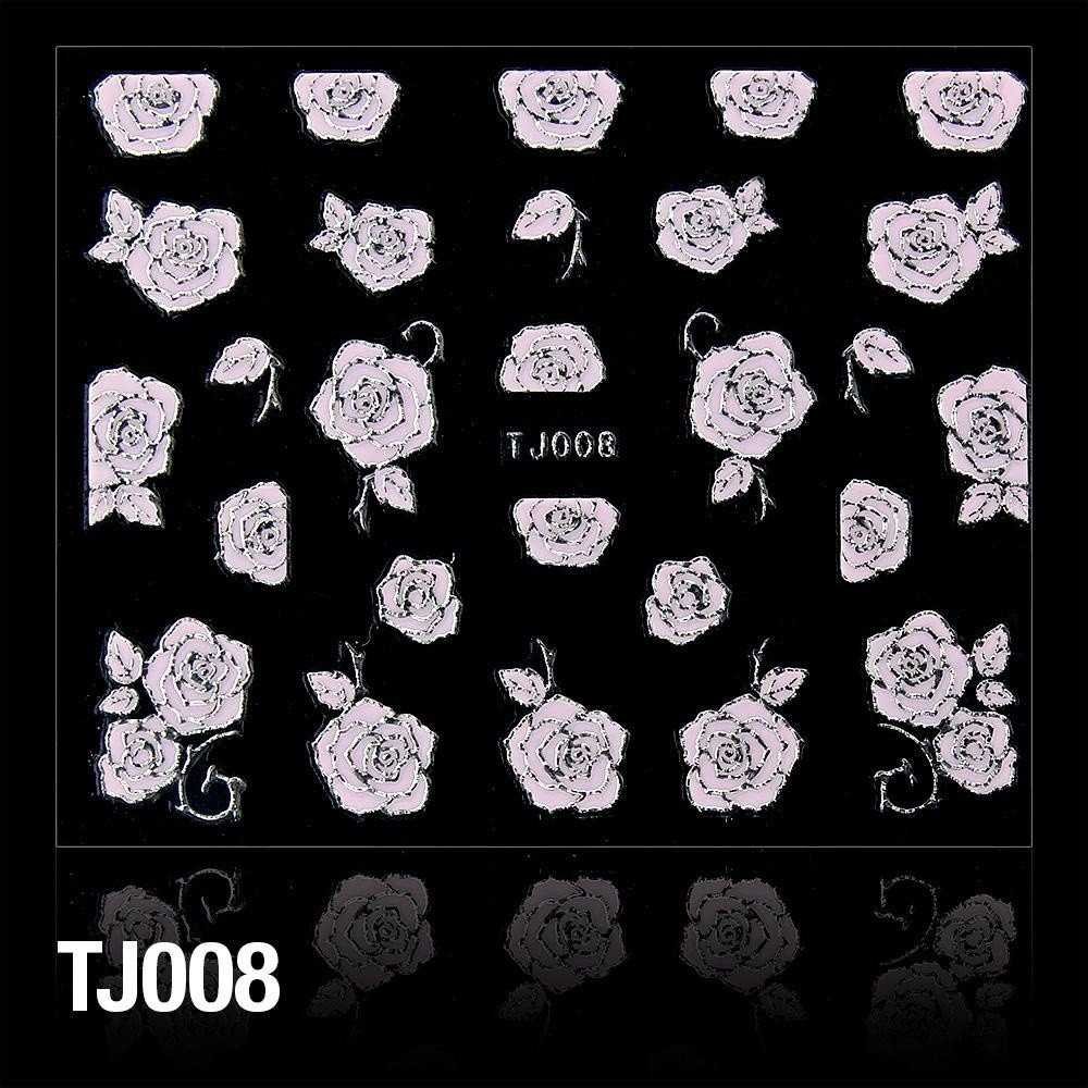 Naklejki 3D - Kwiatki Tj008 Pu | Sklep EMPIK.COM