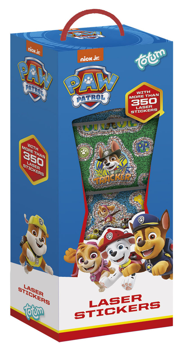 Naklejki, 4 rolki, Psi patrol - TM Essentials BV | Sklep EMPIK.COM