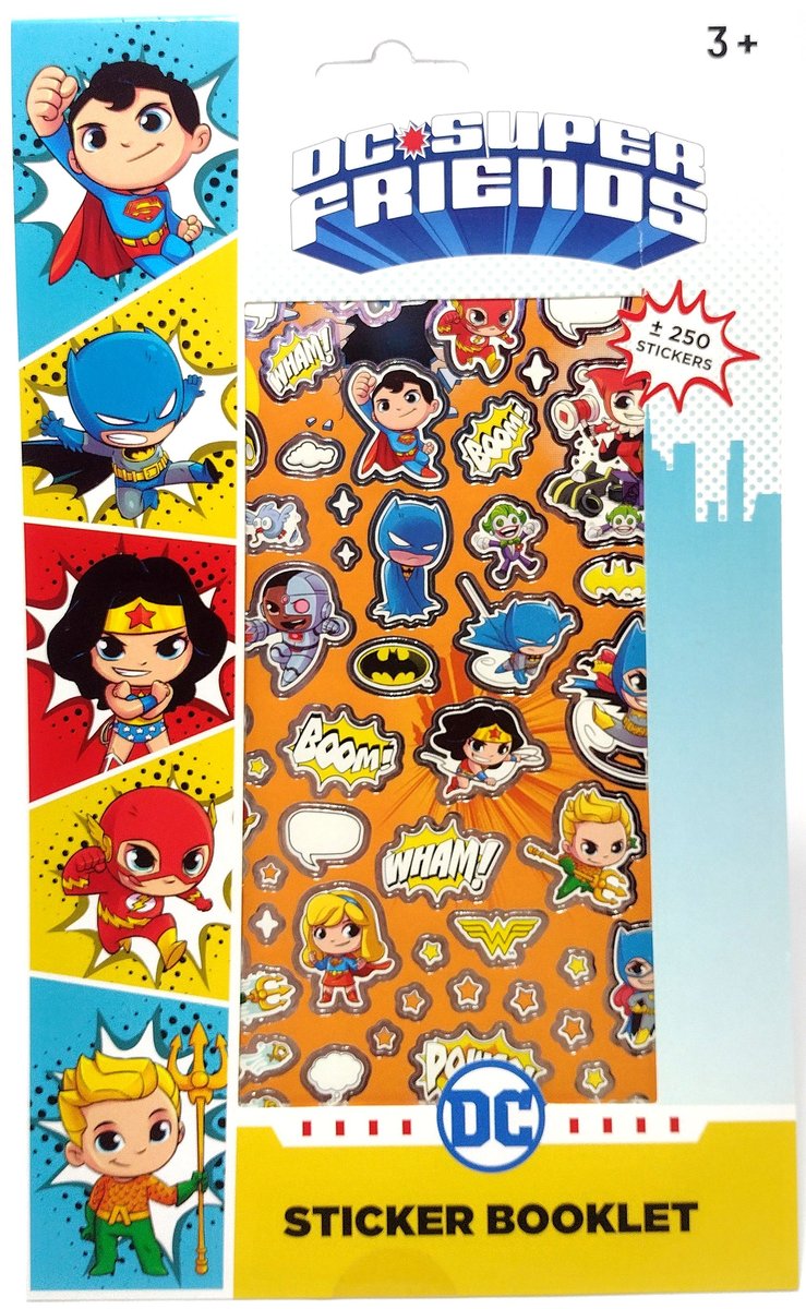 Naklejki DC Super Friends +/- 250 sztuk - Inna marka | Sklep EMPIK.COM