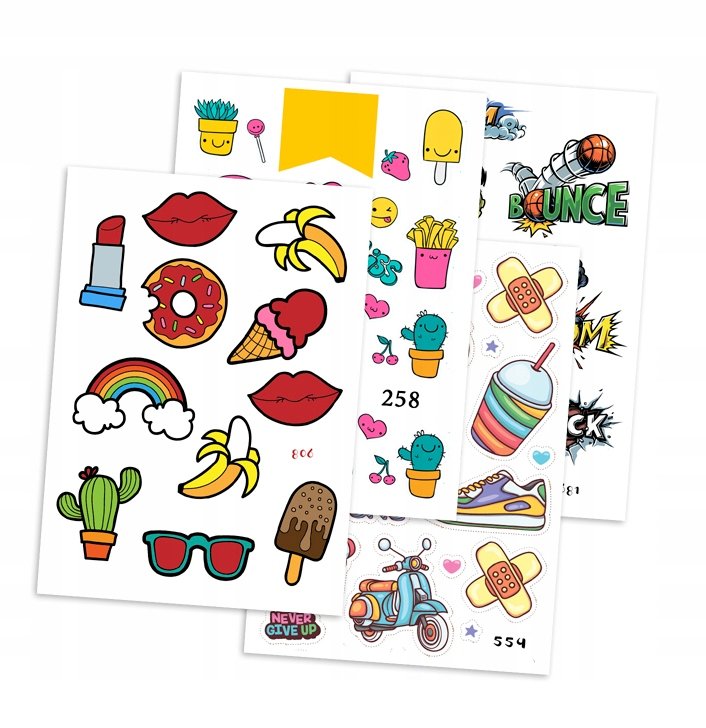 NAKLEJKI dla dzieci NAGRODY MOTYWACYJNE Sticker Pack - inna (Inny ...