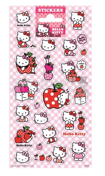 Naklejki Hello Kitty 22 szt - Inna marka | Sklep EMPIK.COM