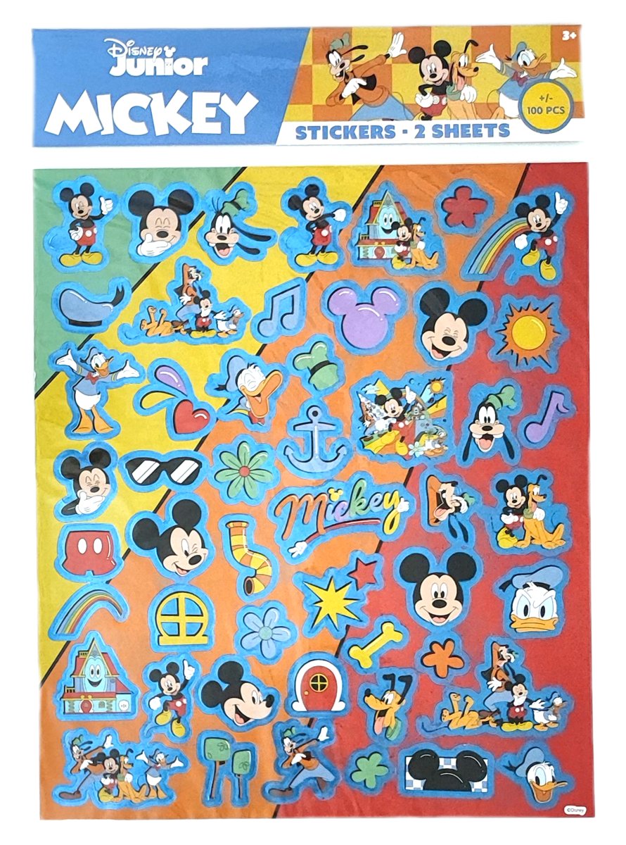 Naklejki holo Disney Myszka Miki - 2 arkusze. - W&O Products B.V ...