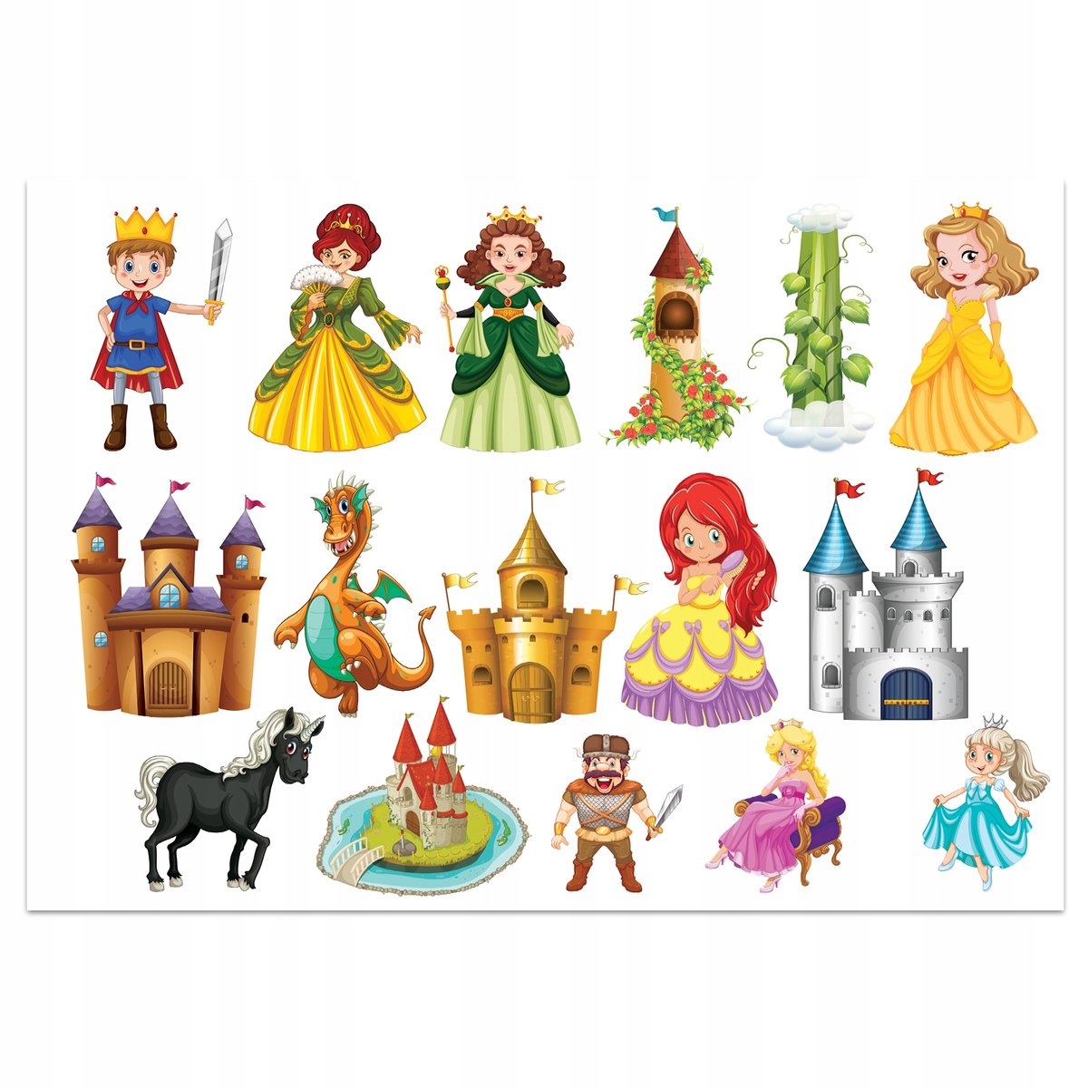 Naklejki Księżniczki Dekoracje Postacie A4 Z2 - Propaganda | Sklep EMPIK.COM