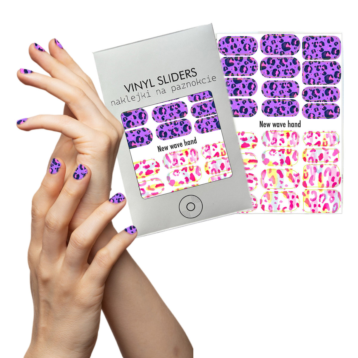 Naklejki na Paznokcie oraz do Pedicure | Vinyl Sliders New Wave | Sklep ...