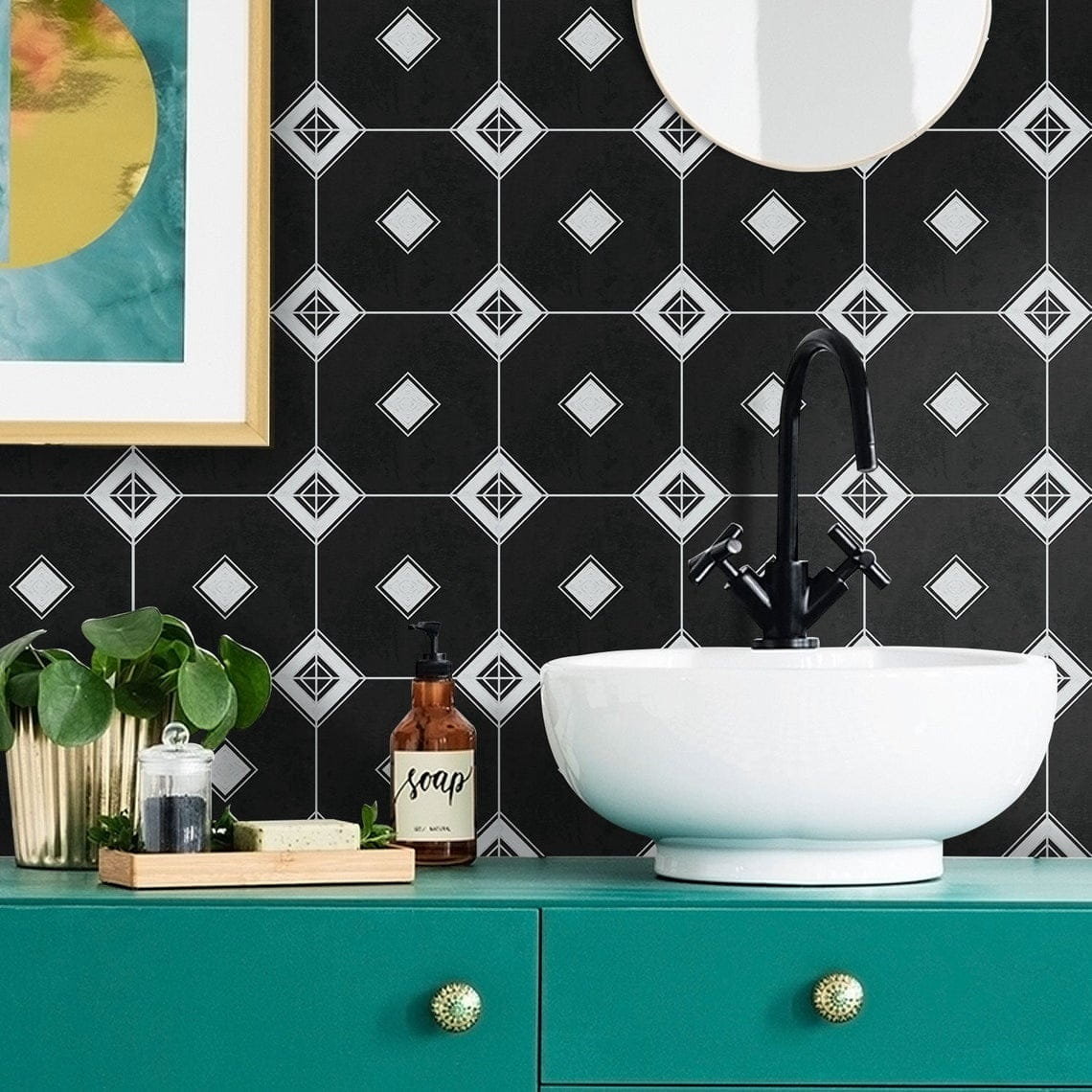 Naklejki na płytki kafelki schody różne wymiary wz11 - Inna marka ...