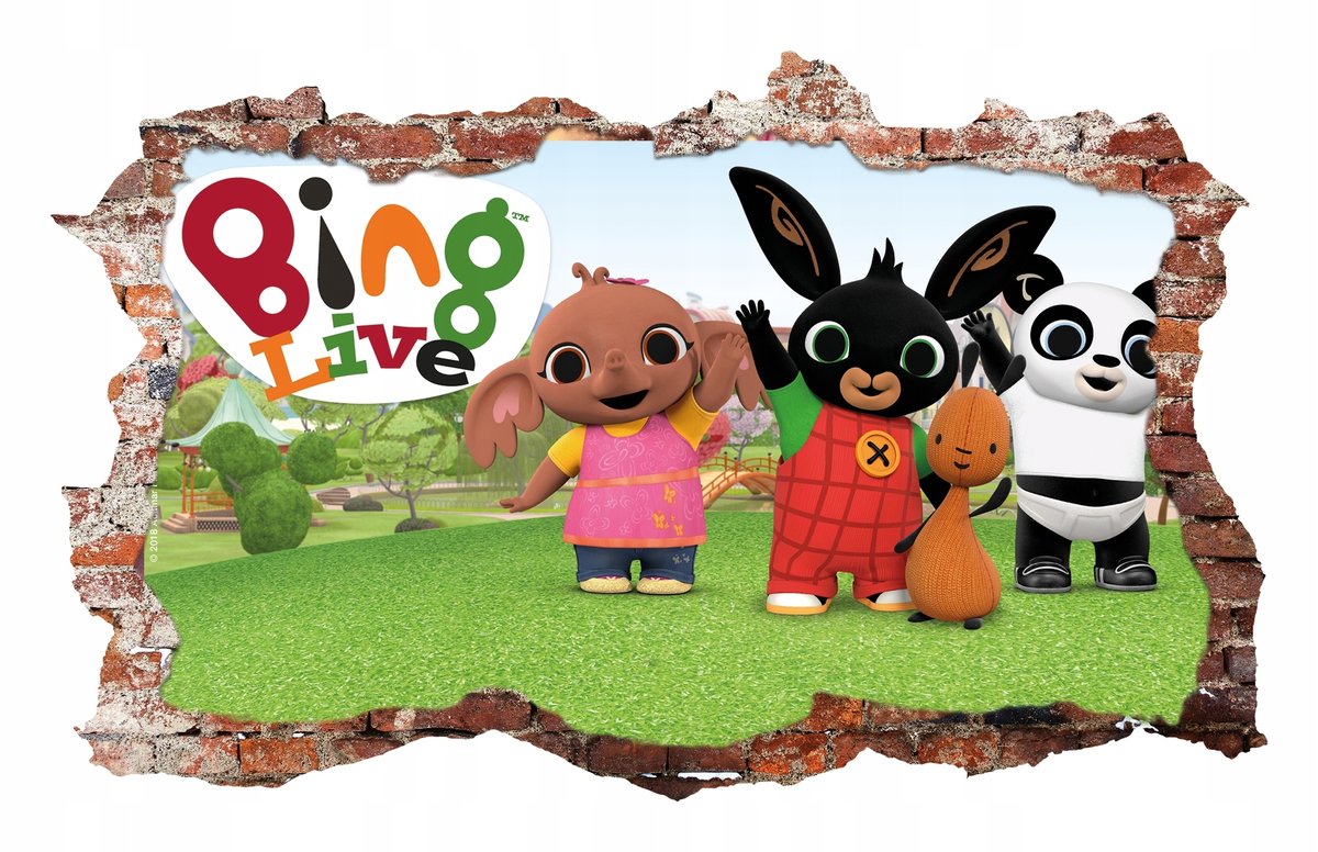 NAKLEJKI NA ŚCIANĘ Bing Królik Bing Bing 115x75 cm - Atram | Sklep ...