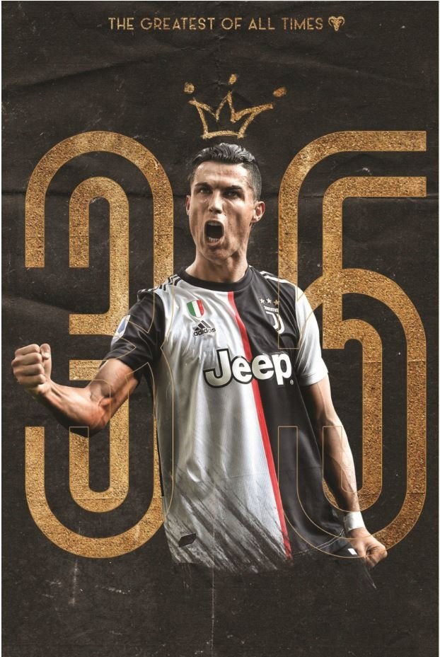 Naklejki na ścianę Cristiano Ronaldo CR7 Real Madryt 90x60 cm - Atram ...