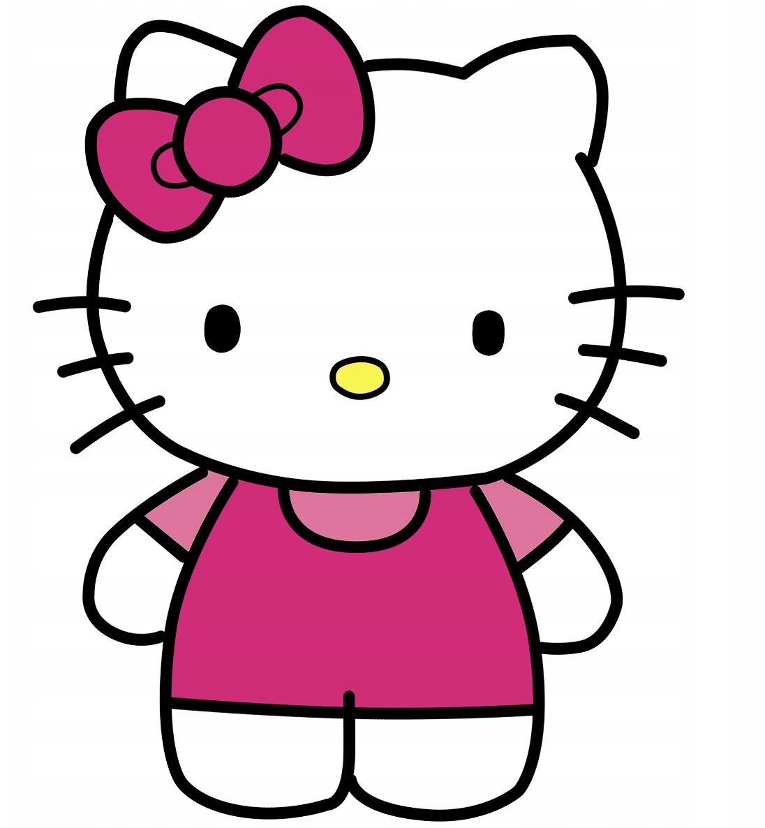 Naklejki na ścianę HELLO KITTY Kotek 60x120 cm - Atram | Sklep EMPIK.COM