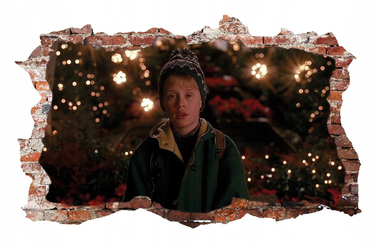 Naklejki na ścianę KEVIN SAM W DOMU HOME ALONE 115x75 cm #1 - Atram ...