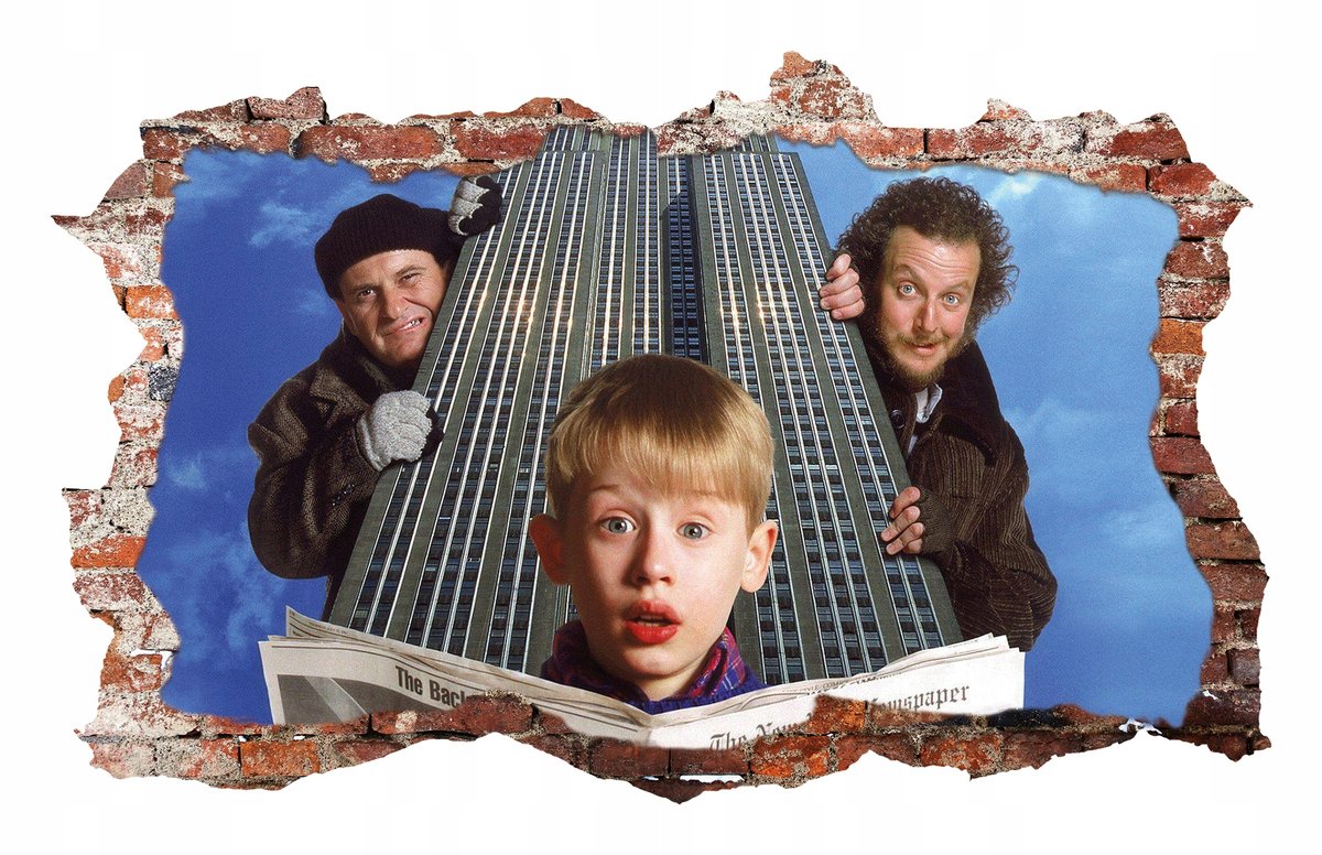 Naklejki na ścianę KEVIN SAM W DOMU HOME ALONE 115x75 cm #4 - Atram | Sklep EMPIK.COM